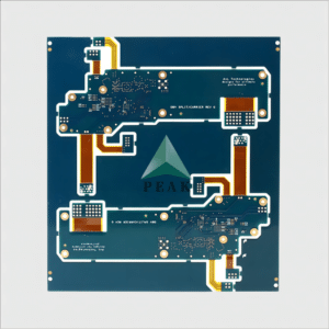 16 Layers FR4 IT180A+PI Immersion Gold 3u Rigid-Flex Multilayer PCB